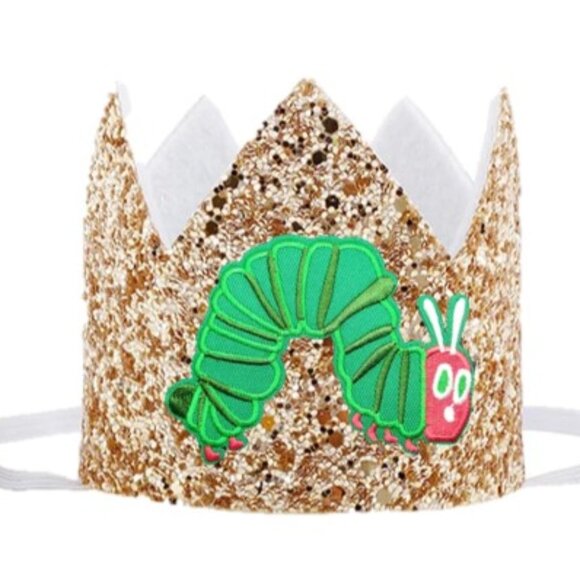 Handmade | Accessories | The Very Hungry Caterpillar Crown Smash Cake ...